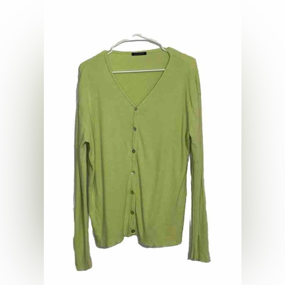 Boston Proper | Sweaters | Boston Proper Cardigan Sweater Medium Lime ...